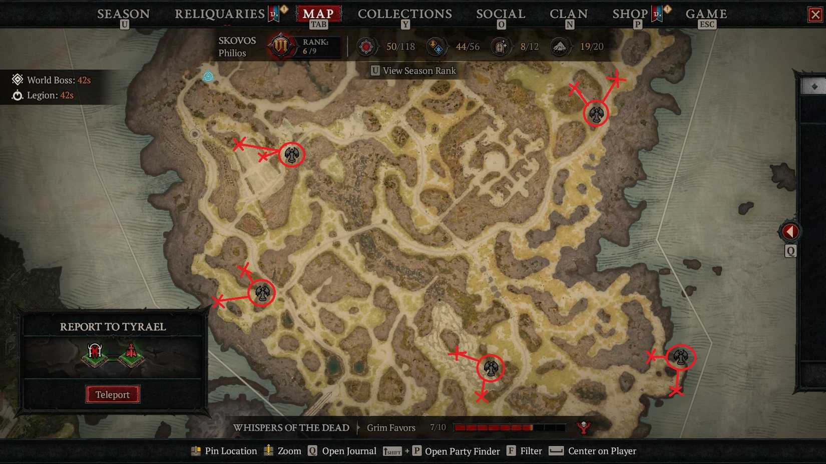 All Chronicles of Creation Statue Locations in Diablo 4