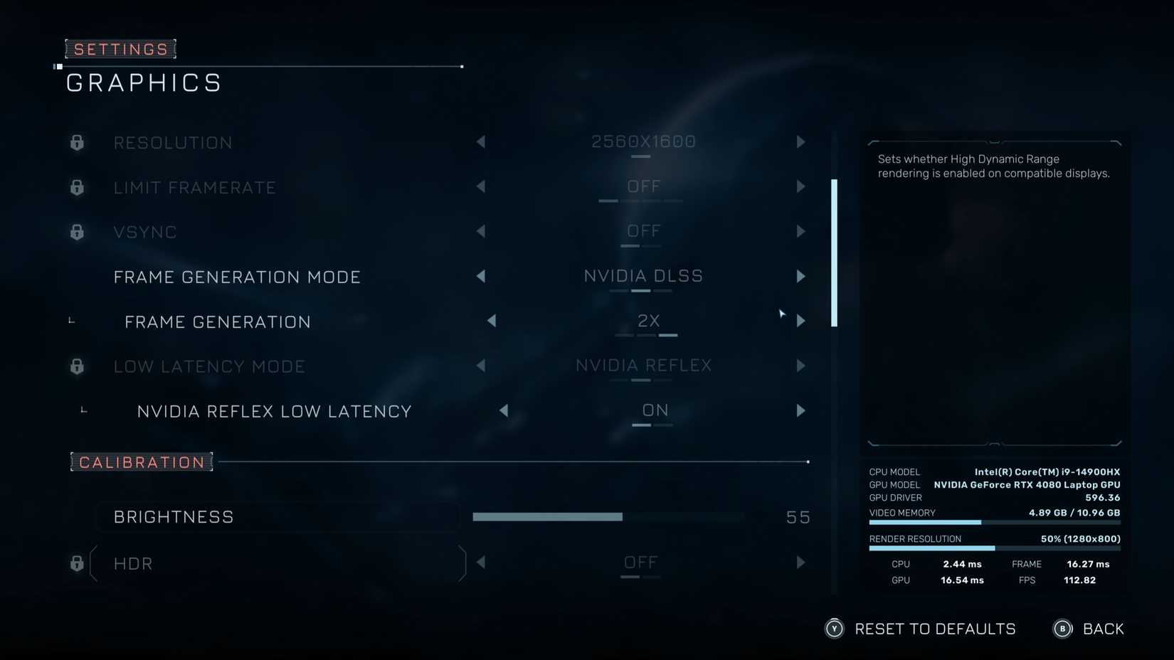 Directive 8020 Optimized Graphics Settings for PC