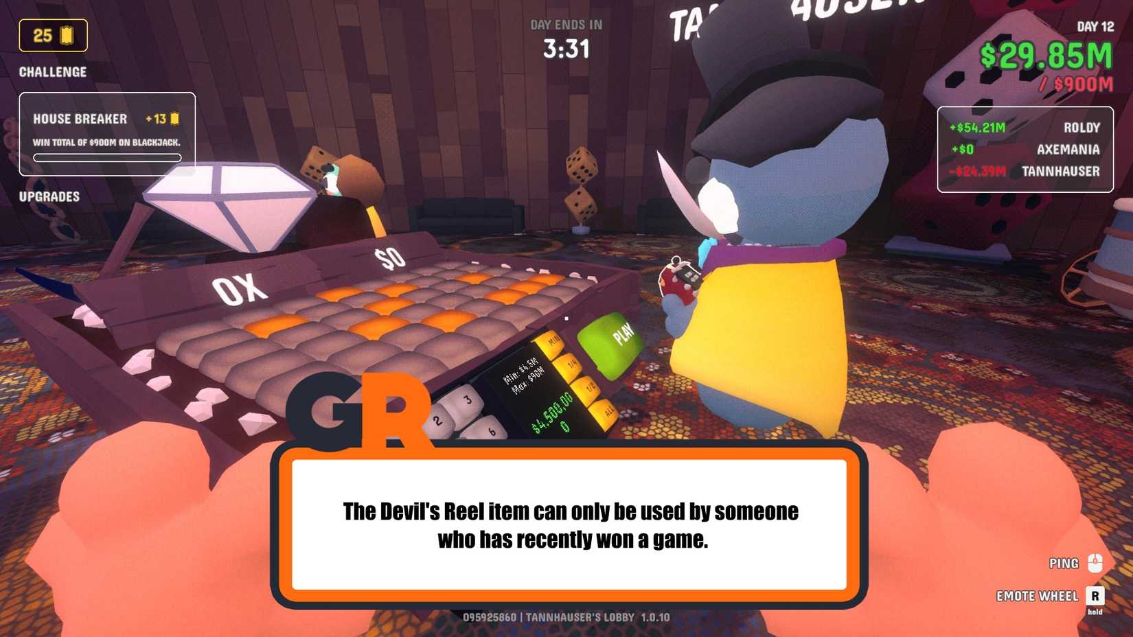 Gamble With Your Friends All Items Guide (& How to Use Them)