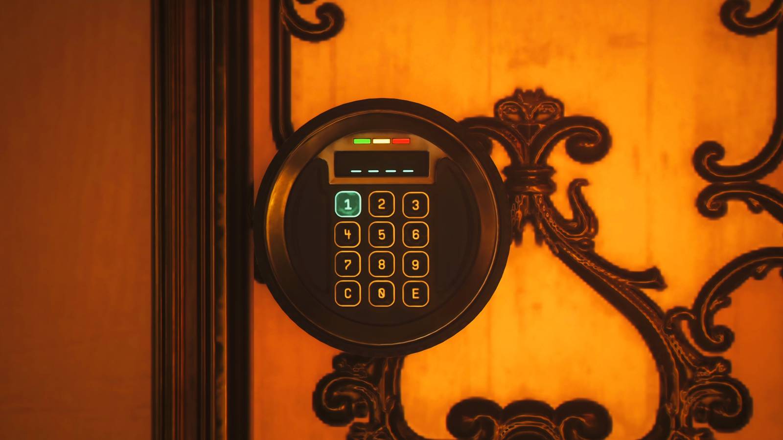 Hotel's Laundry Area Code in 007 First Light