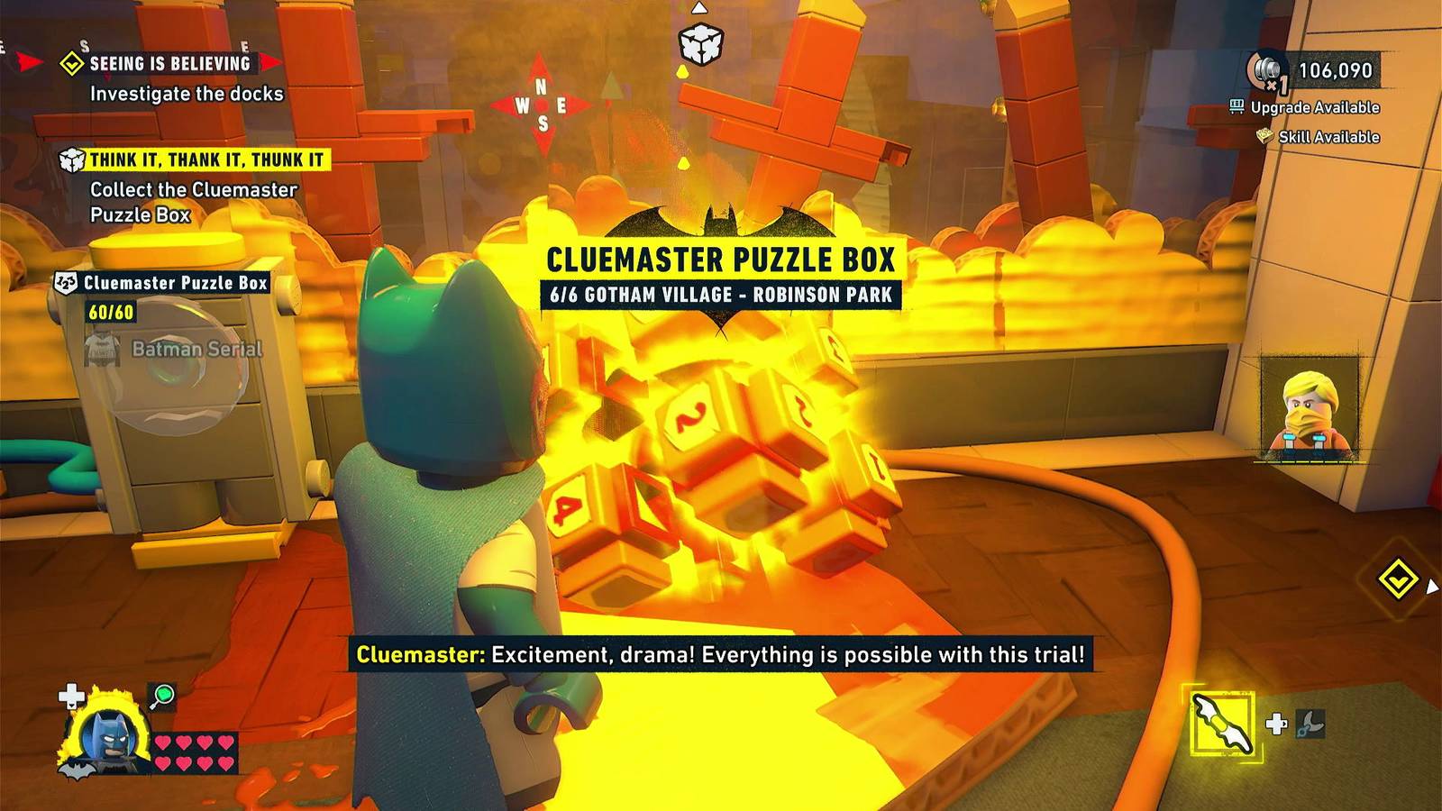 Gotham Village Robinson Park Cluemaster Puzzle Locations & Solutions