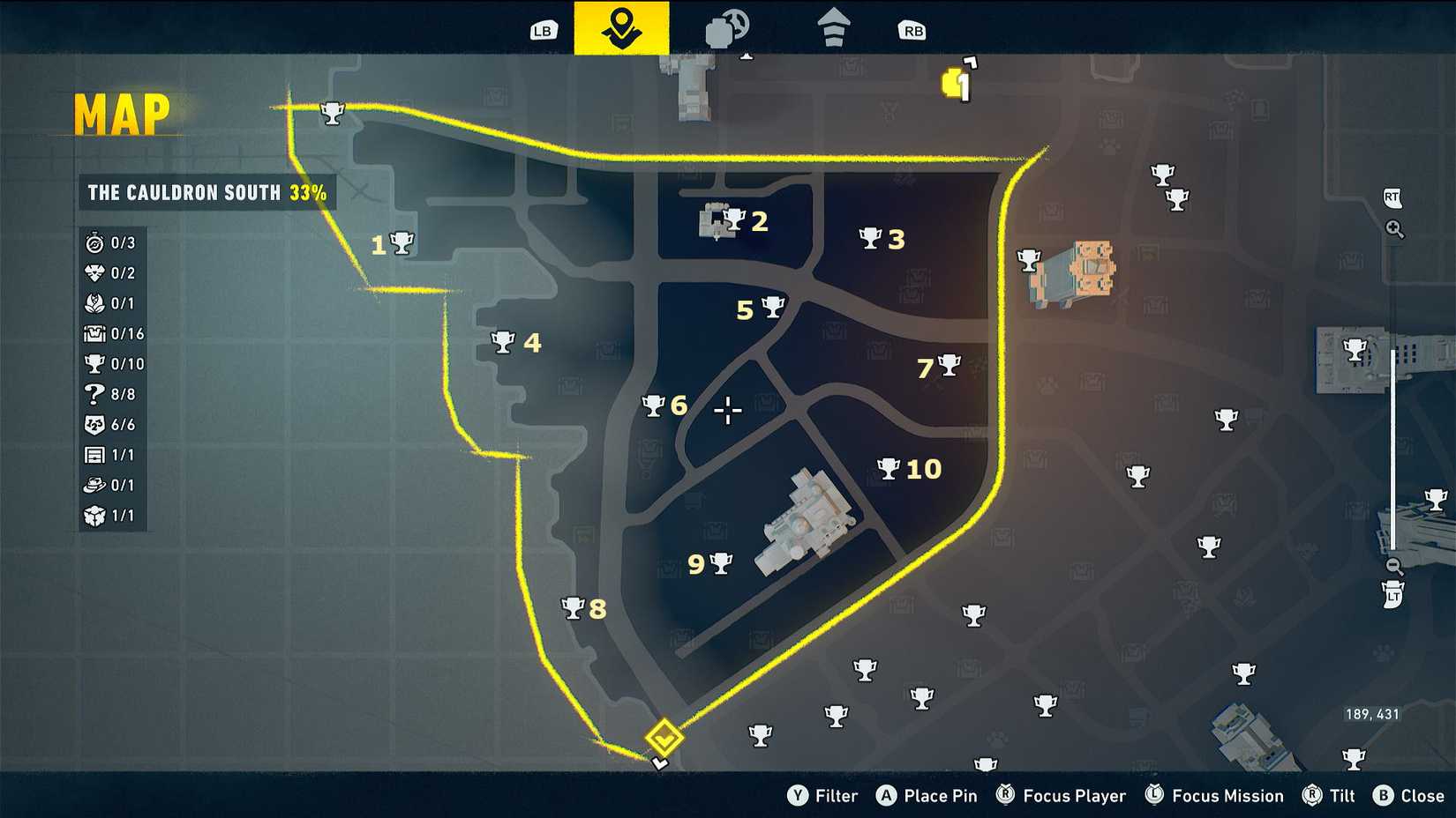 LEGO Batman Legacy of the Dark Knight Batcave Trophy Locations