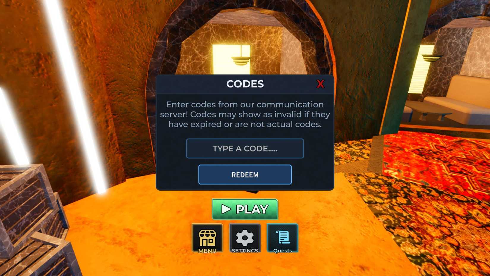 Saber Unbound Codes