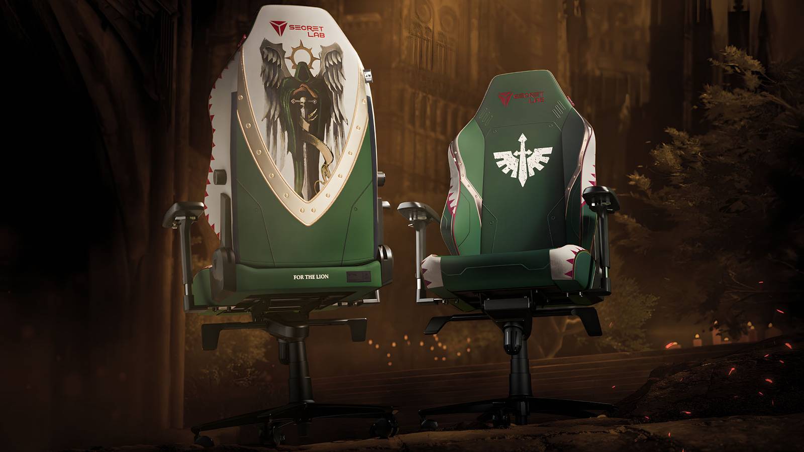 Secretlab Releases New Warhammer 40,000 Dark Angels Chair Ahead Of Dawn ...