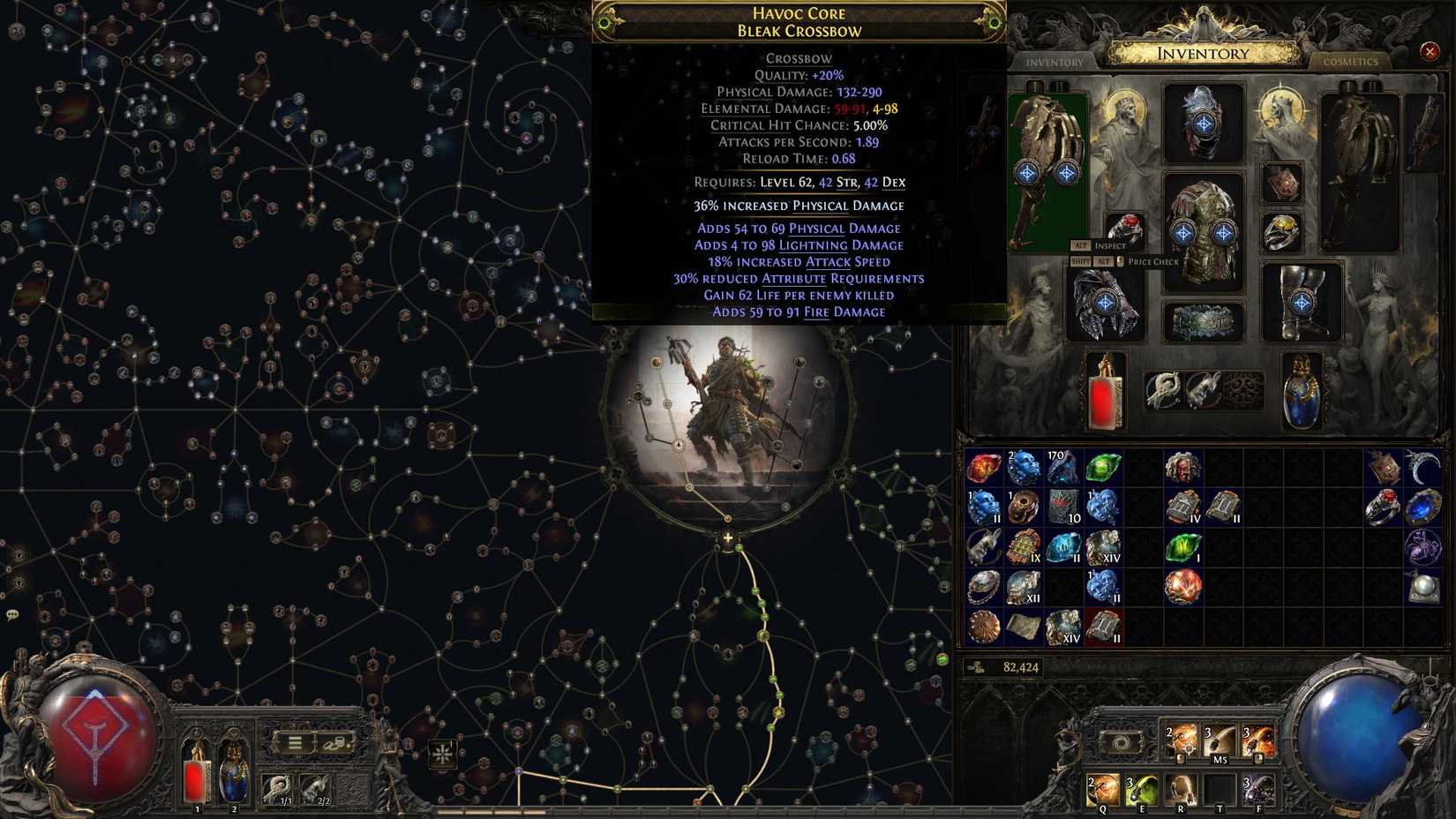 Best Mercenary Explosive Shot Leveling Build in PoE 2