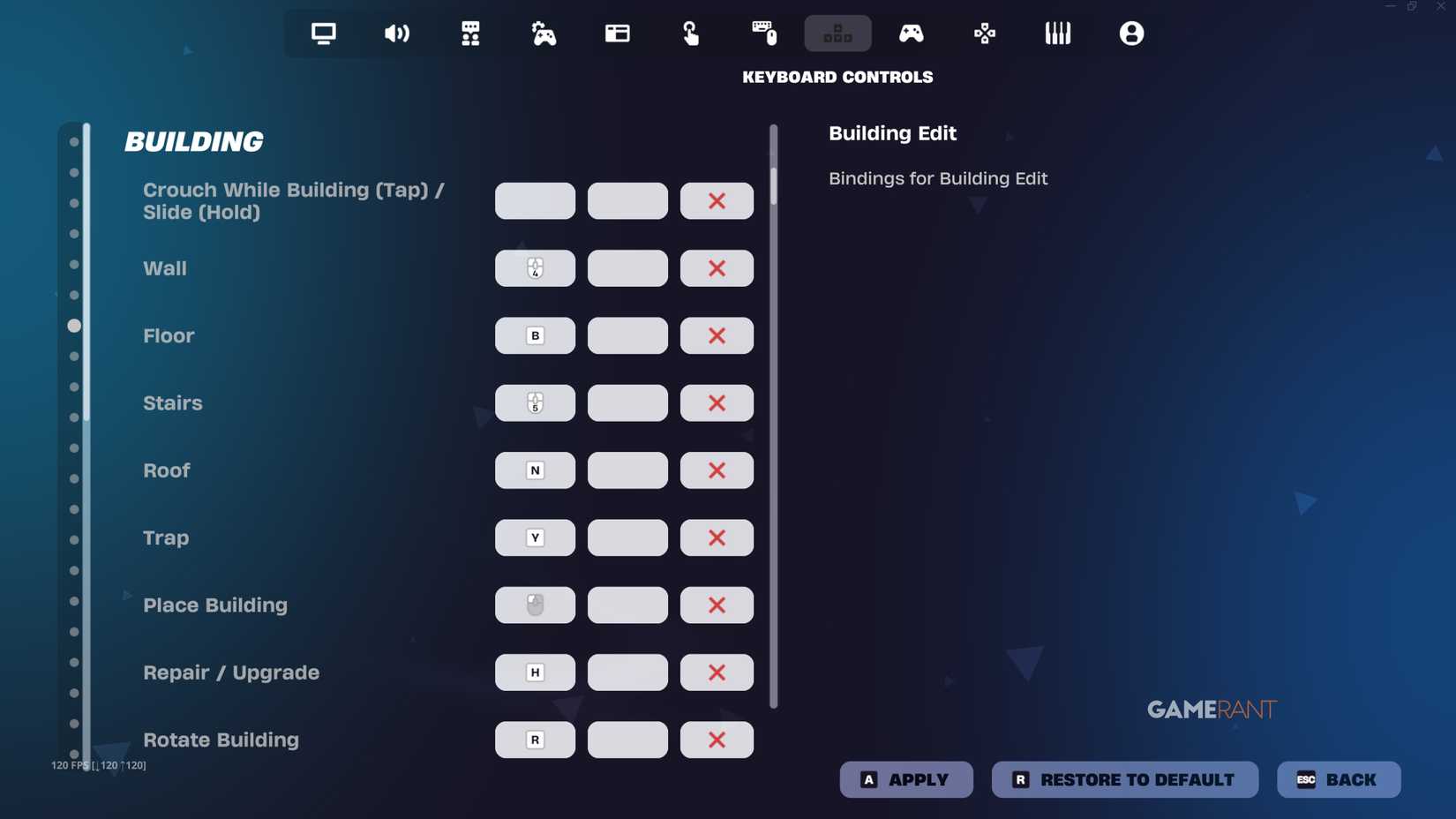 Best PC Settings for Fortnite (Graphics, Keybinds, & More)