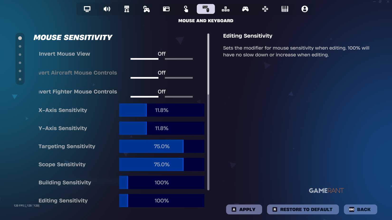 Best PC Settings for Fortnite (Graphics, Keybinds, & More)