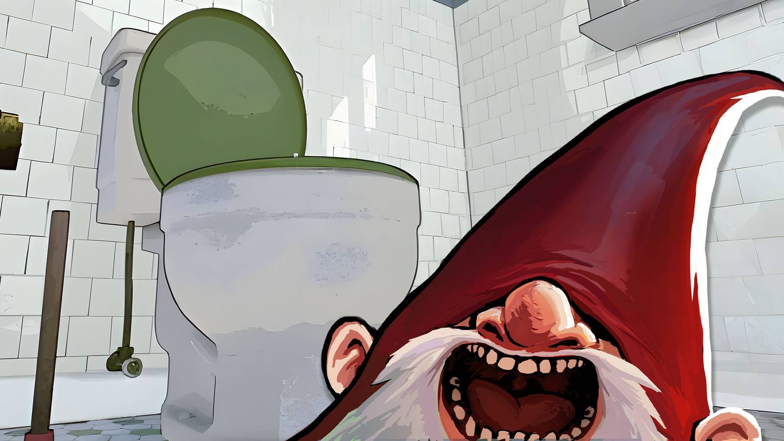 How to Flush Items Down the Toilet in Burglin' Gnomes