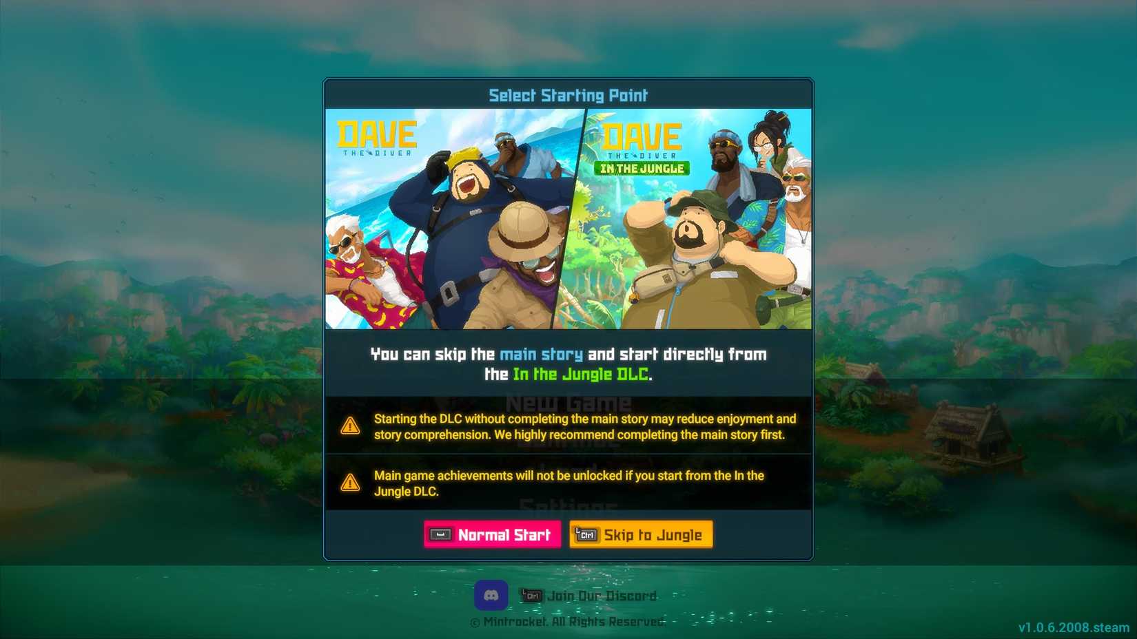 How to Start Dave the Diver In the Jungle DLC