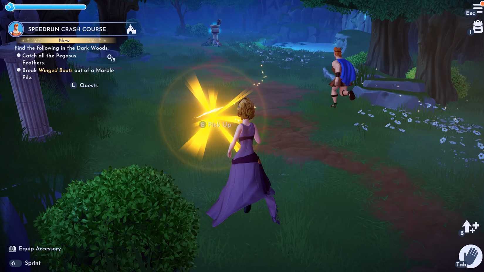 Speedrun Crash Course Quest In DDV