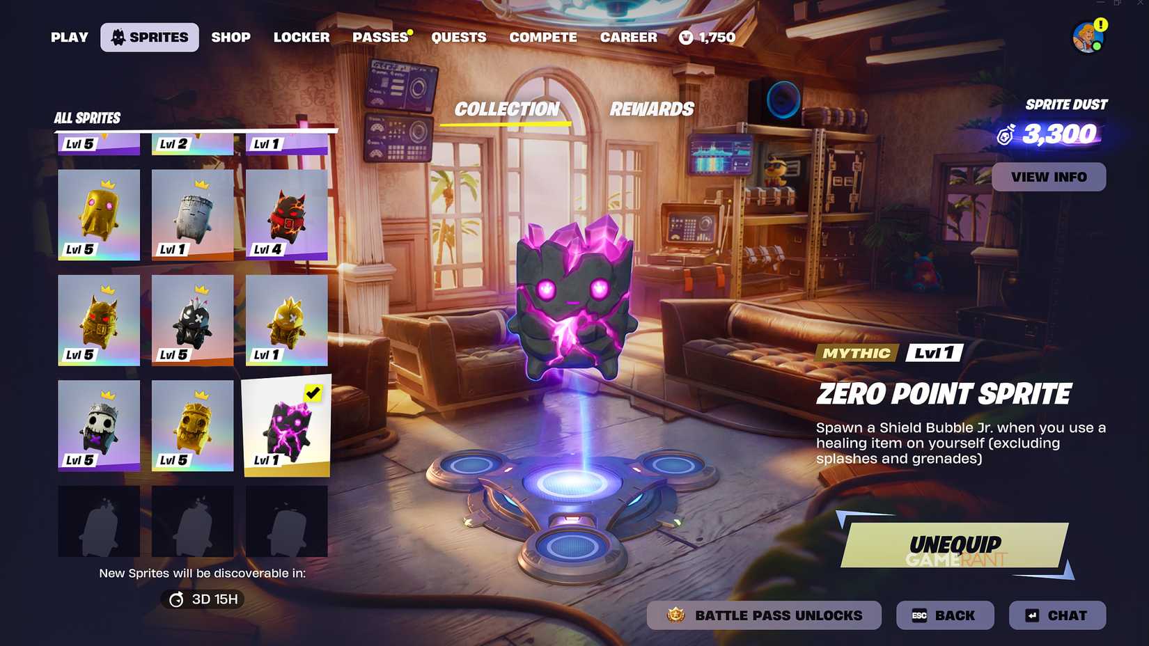 How to Get the Zero Point Sprite in Fortnite Runners