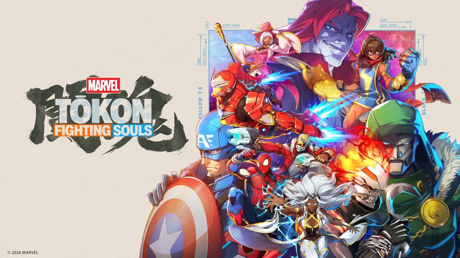 Marvel Tokon Fighting Souls Character Roster