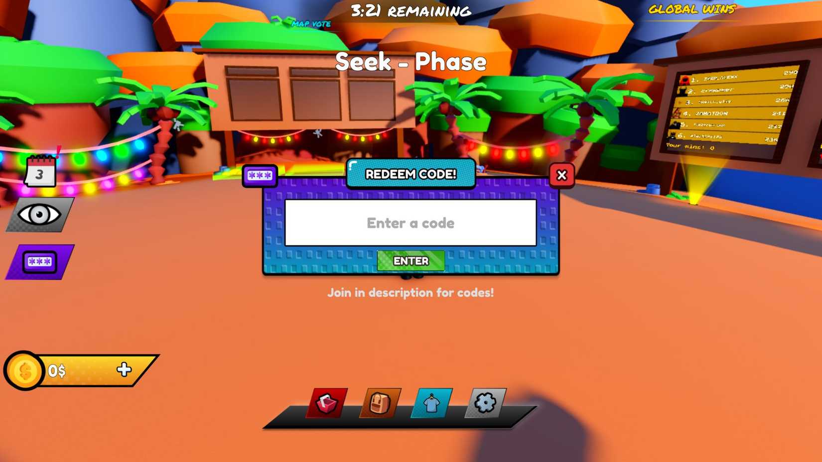 Paint and Hide Codes
