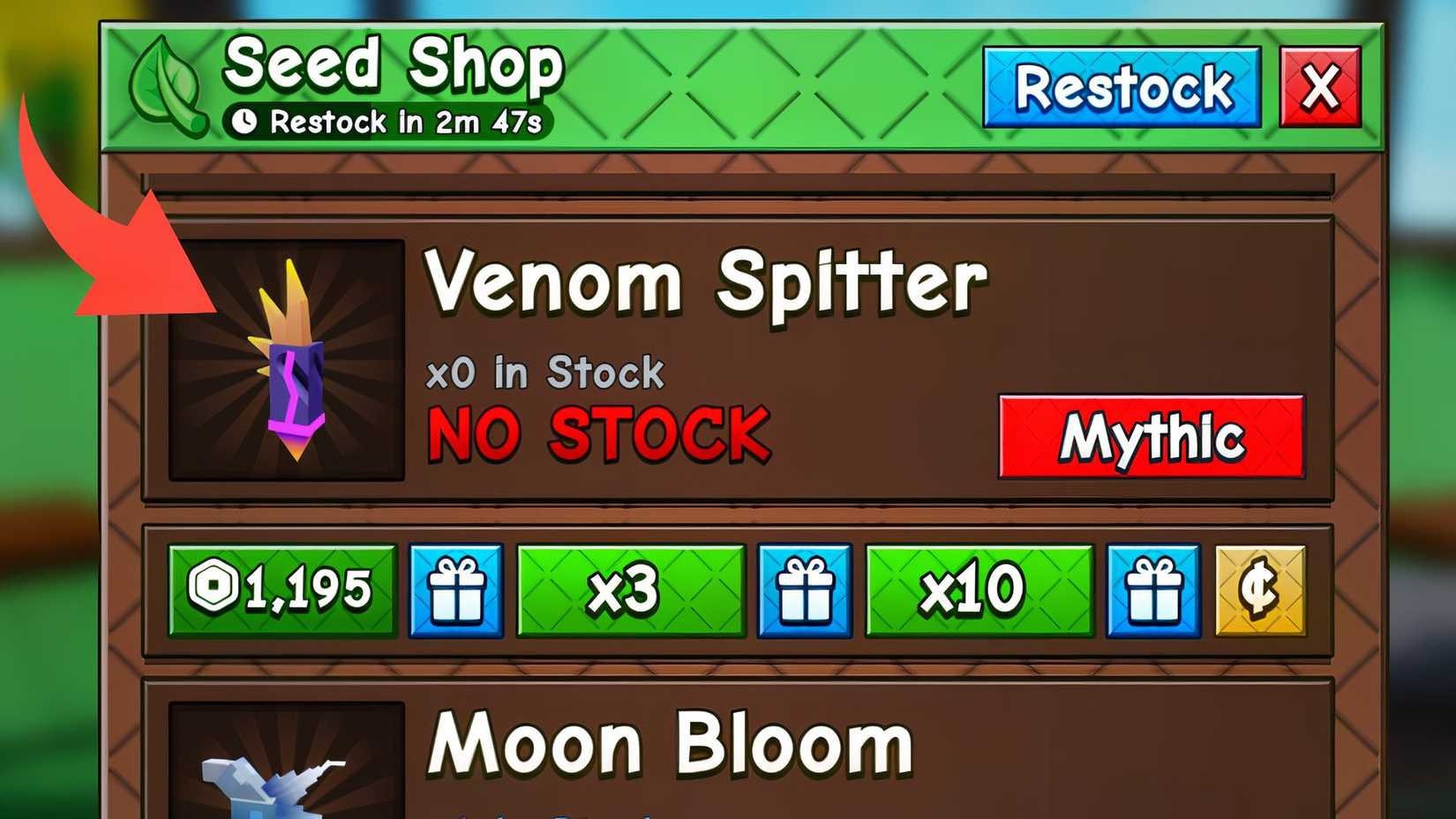 How to Get Venom Spitter in Grow a Garden 2
