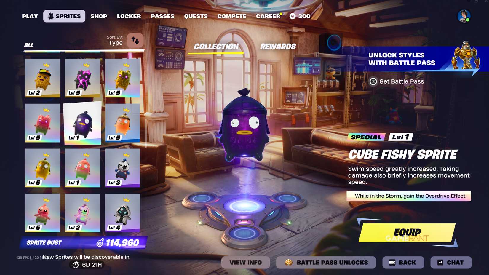 How to Get Cube Sprites in Fortnite