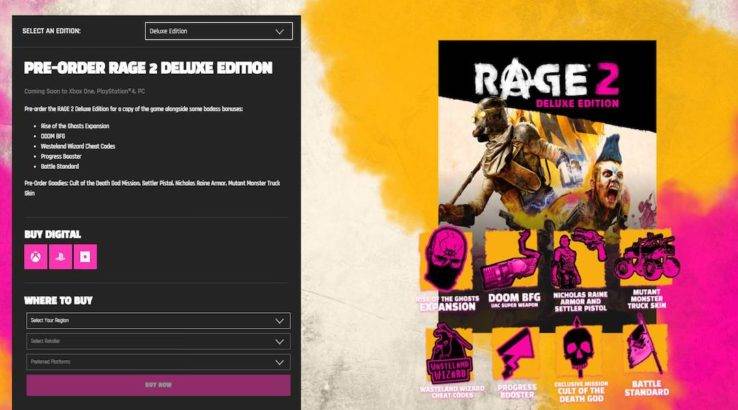 Rage 2 Skipping Steam, Exclusive to Bethesda Launcher
