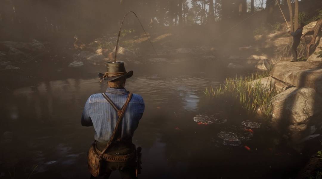 Red Dead Redemption 2: How to Catch Fish Over 16 Lbs