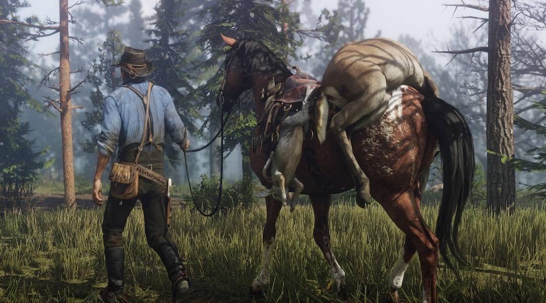 Red Dead Redemption 2: Lasso Trick Ensures Perfect Pelts