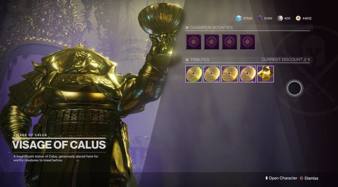 Destiny 2 Trick Lets Players Get 8 Boons of Opulence Per Day for ...