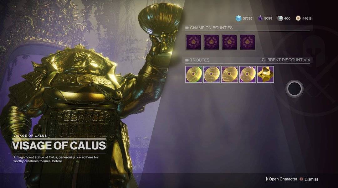 Destiny 2 Trick Lets Players Get 8 Boons of Opulence Per Day for ...