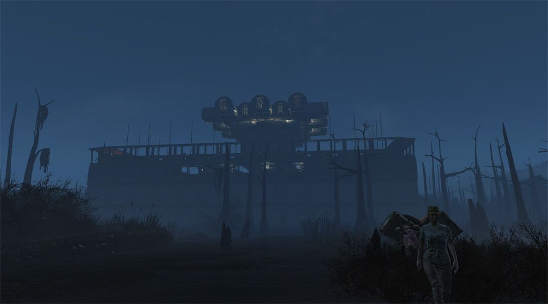 Fallout 4 Player Creates an Impressive Giant Fortress