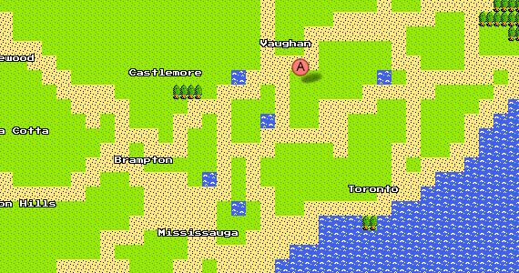 8-Bit 'Google Maps' Comes to NES and Computer