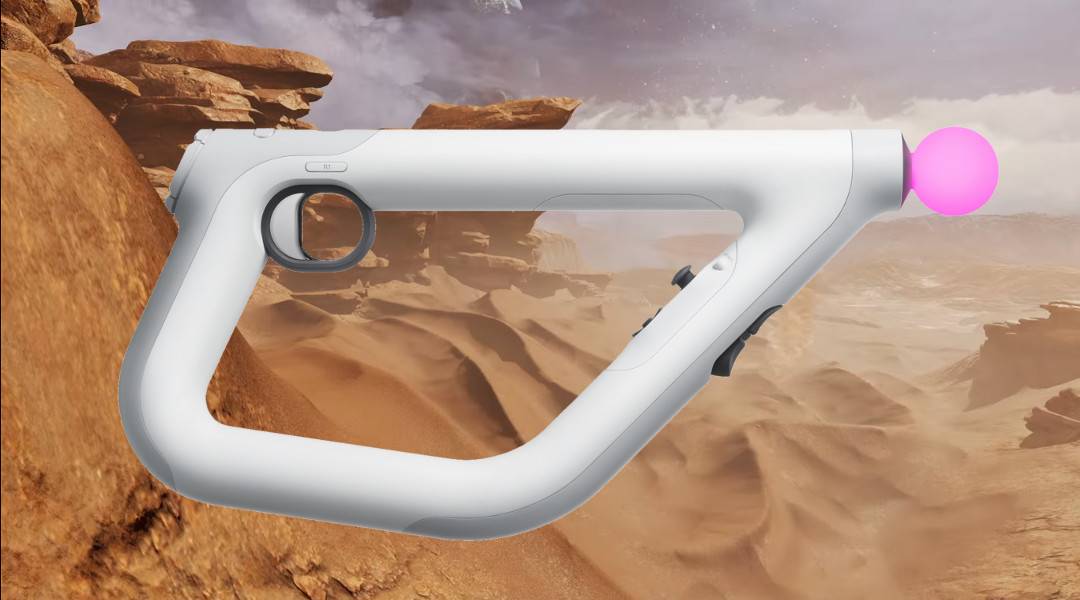 This is the PlayStation VR Aim Controller