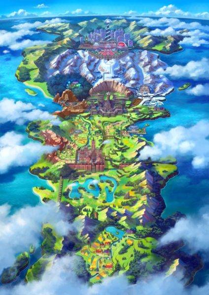 Pokemon Sword and Shield Confirms UK-Inspired Galar Region