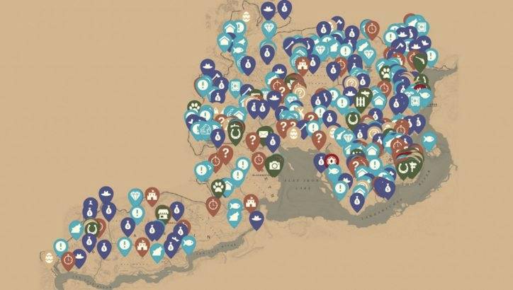 Red Dead Redemption 2 Map Helps Track 100% Completion Progress
