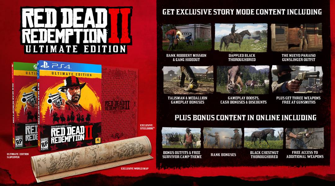 Red Dead Redemption 2 Reveals Collector's Edition Contents
