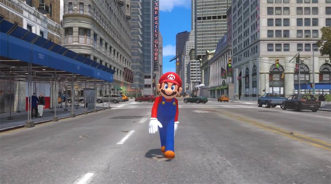 Grand Theft Auto Mario