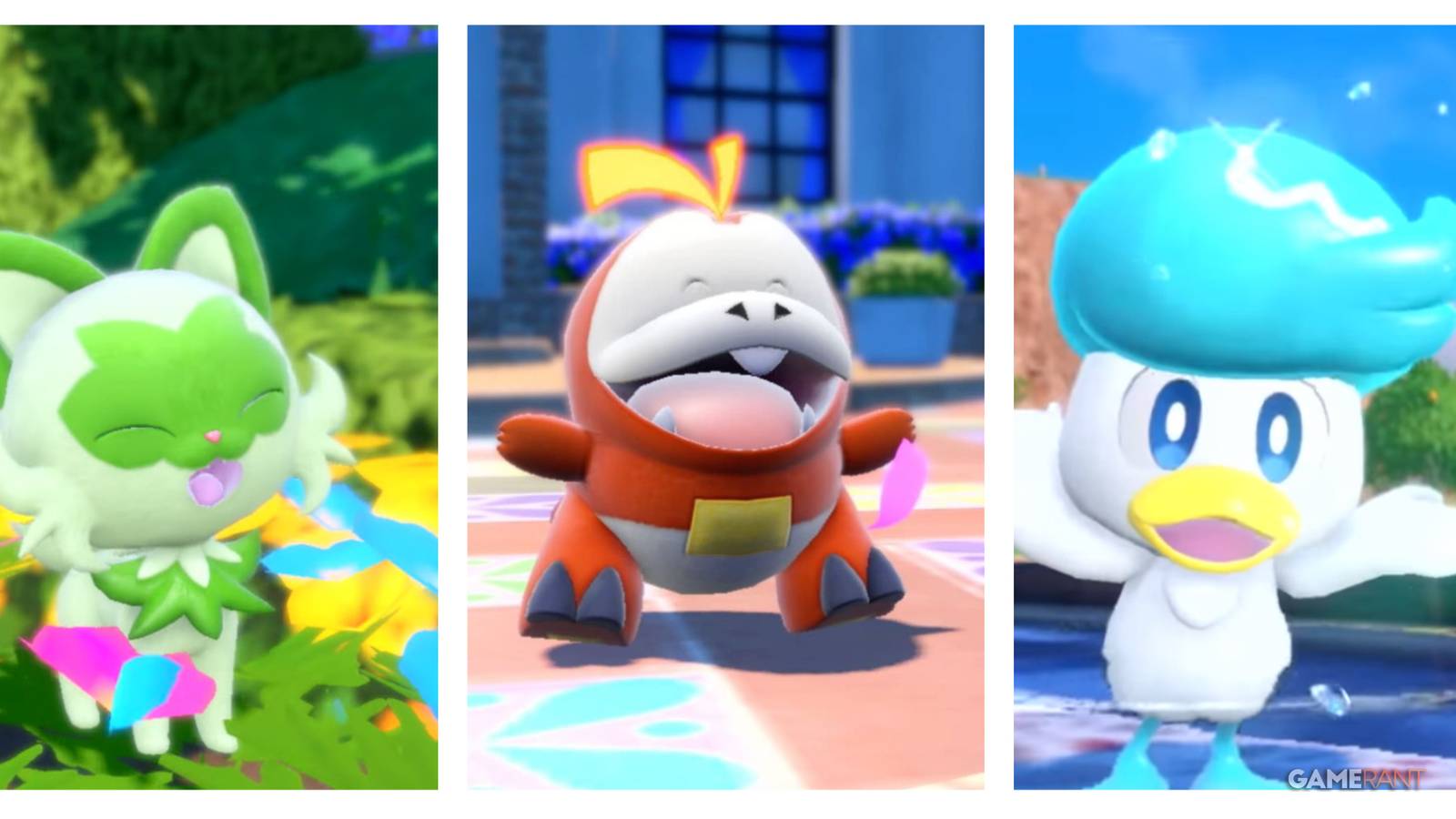 Pokemon Scarlet & Violet: Best Natures for Sprigatito, Fuecoco, and Quaxly