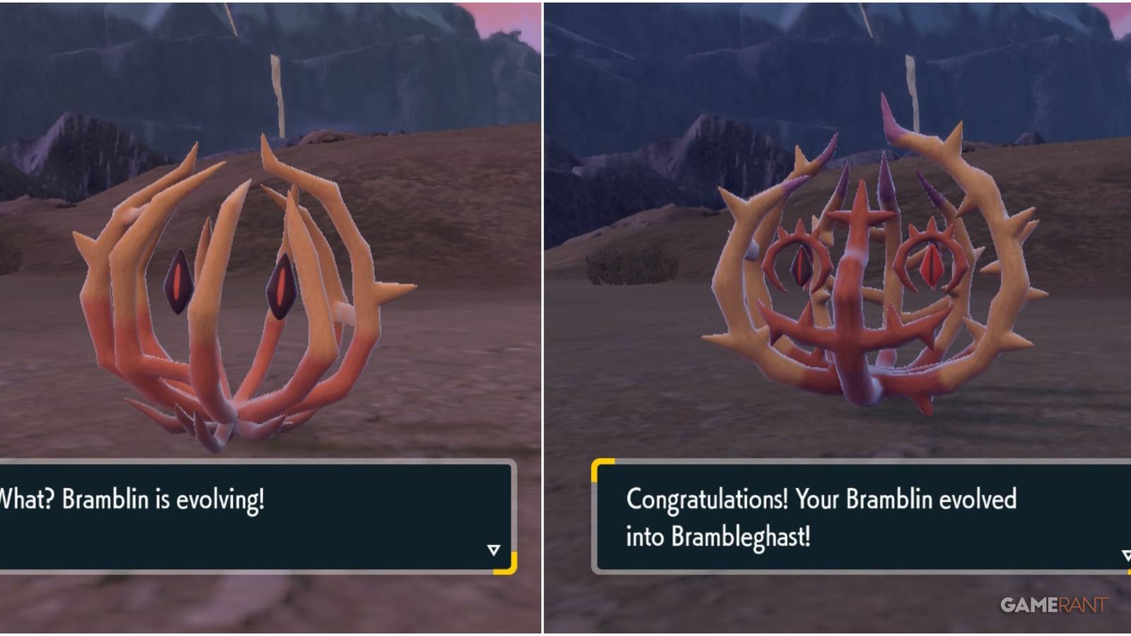 Pokemon Scarlet & Violet: How to Evolve Bramblin