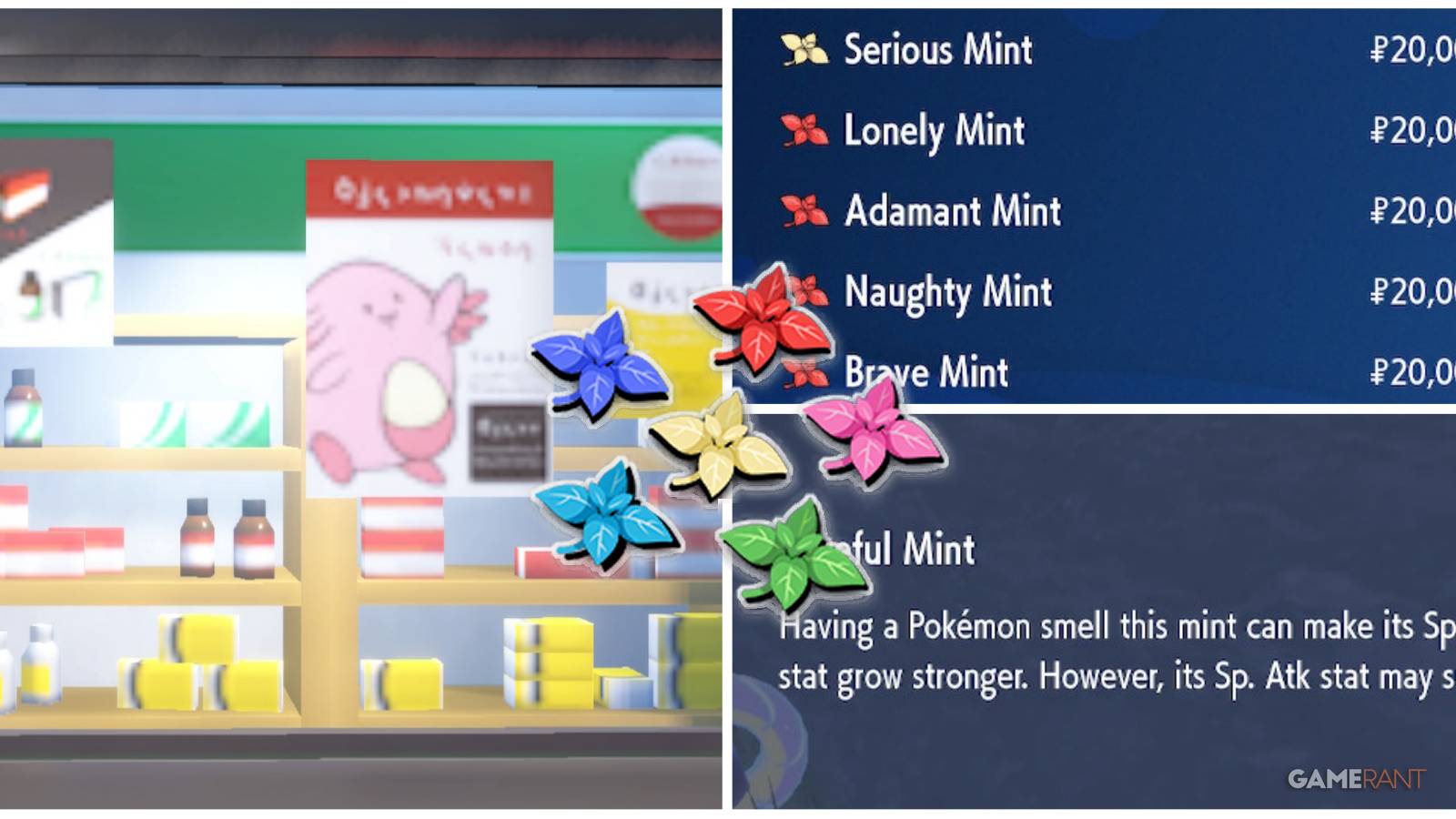 Pokemon Scarlet And Violet: How to Get Mints