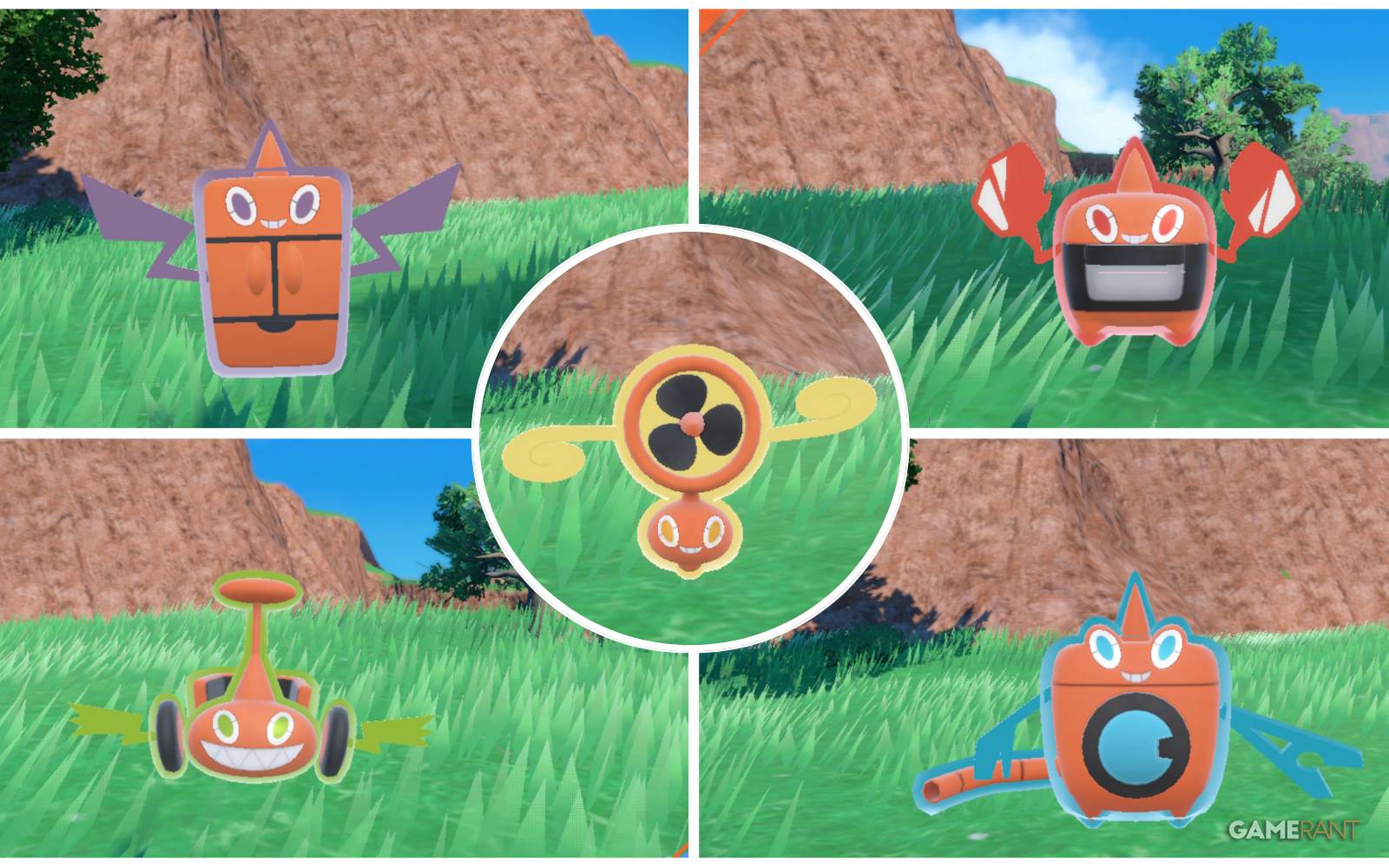 Pokemon Scarlet Rotom Evolution