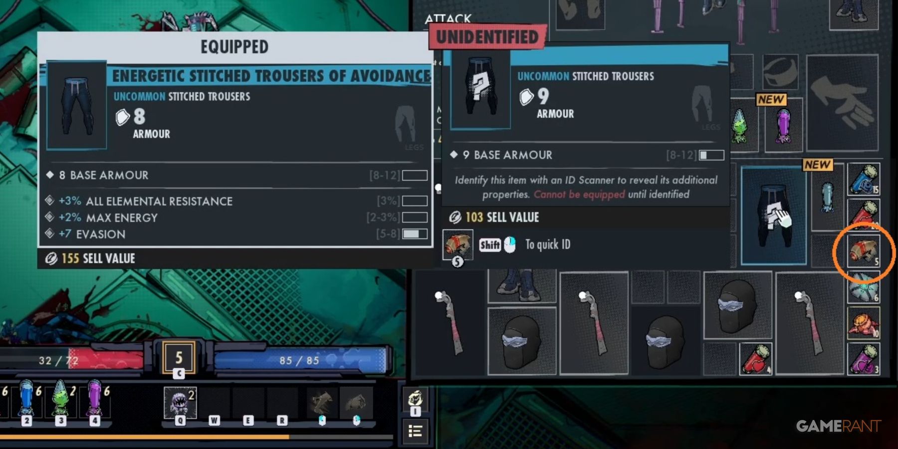 Superfuse: How To Identify Items