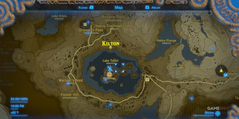 Breath of the Wild: Where to Find Fang and Bone (Kilton's Shop)