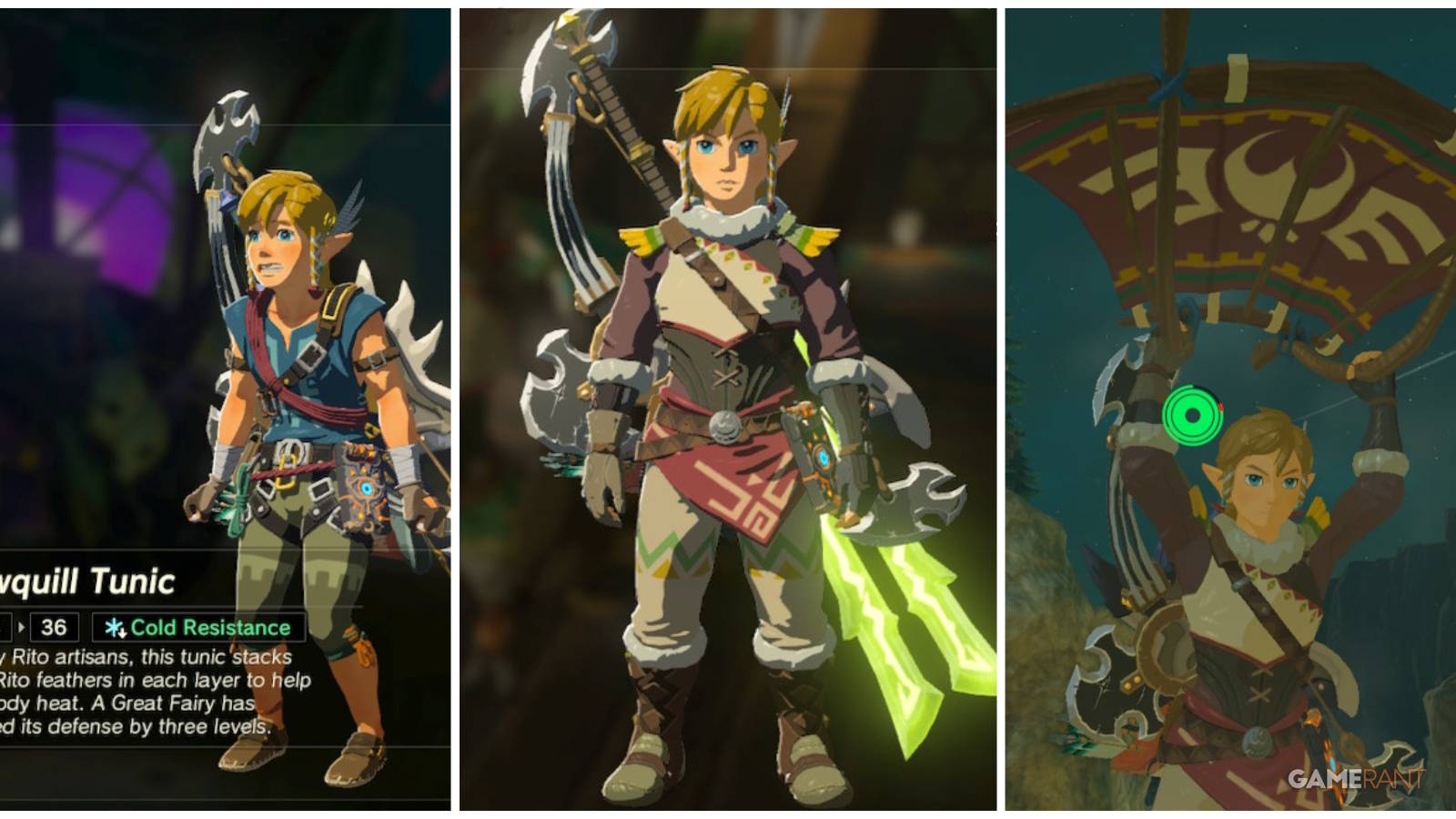Breath of the Wild: How to Find & Upgrade The Snowquill Set
