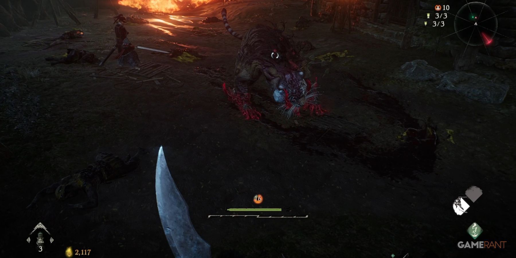 Wo Long: Fallen Dynasty - How To Beat The First Changgui (Tiger Enemy)