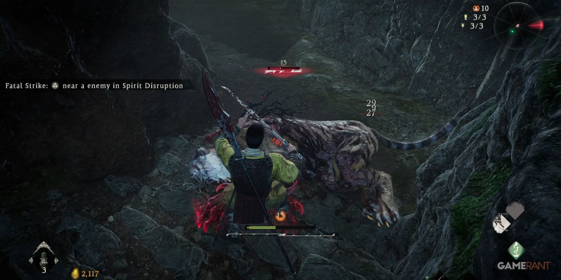 Wo Long: Fallen Dynasty - How To Beat The First Changgui (Tiger Enemy)