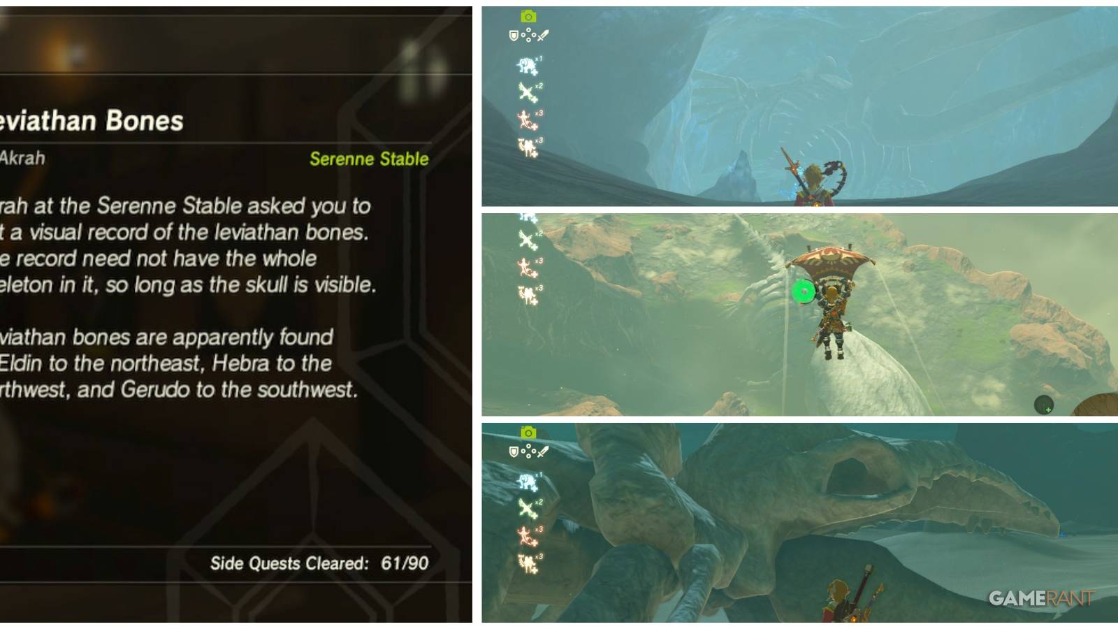 Breath of the Wild: Leviathan Bones Guide