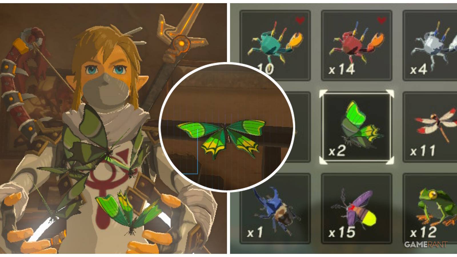 Breath of the Wild: Where to Farm Thunderwing Butterfly