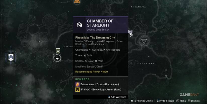 Destiny 2 Solo Legend/Master Lost Sector Tips