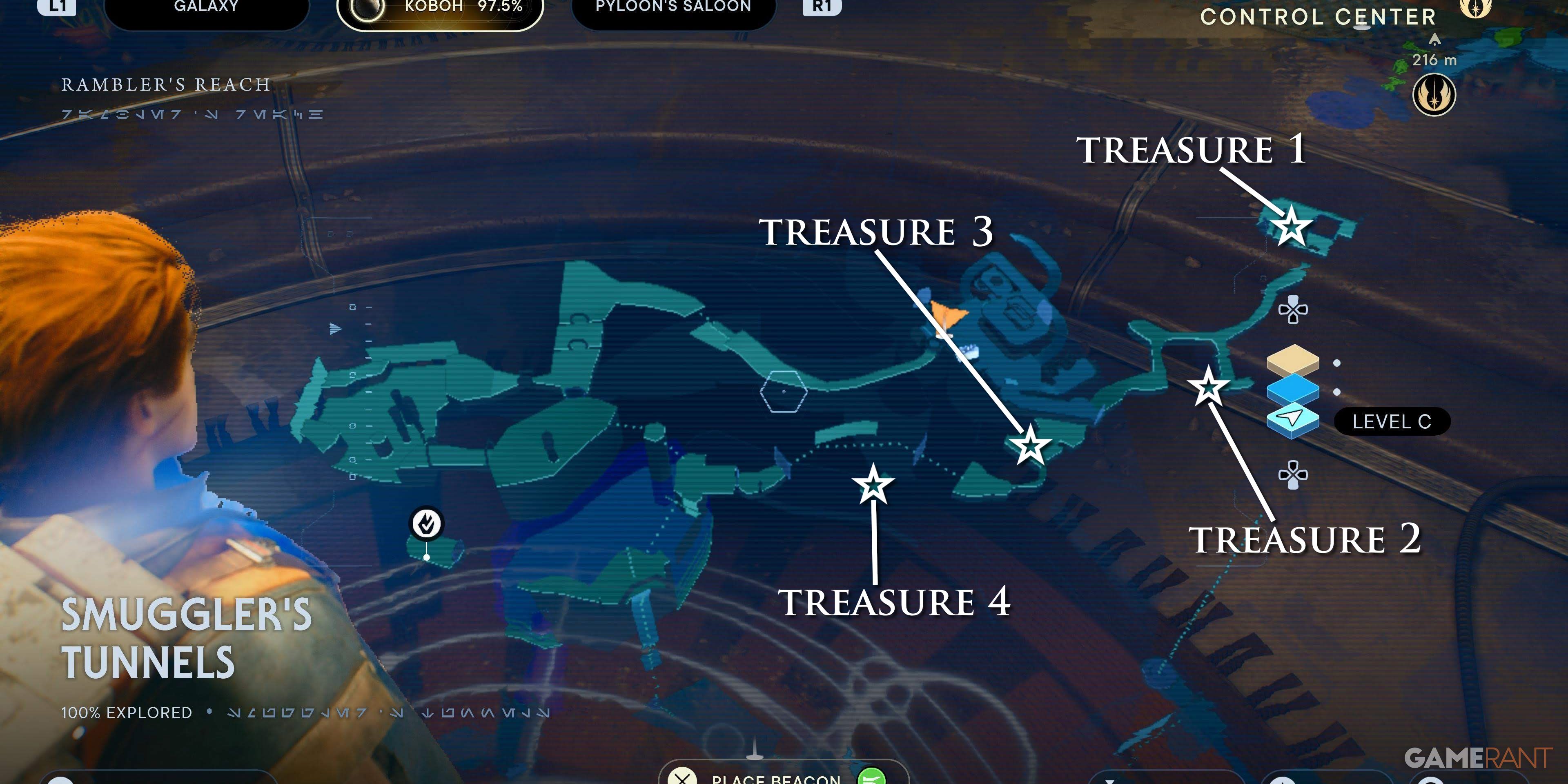 Star Wars Jedi: Survivor – All Koboh Treasures: Rambler’s Reach