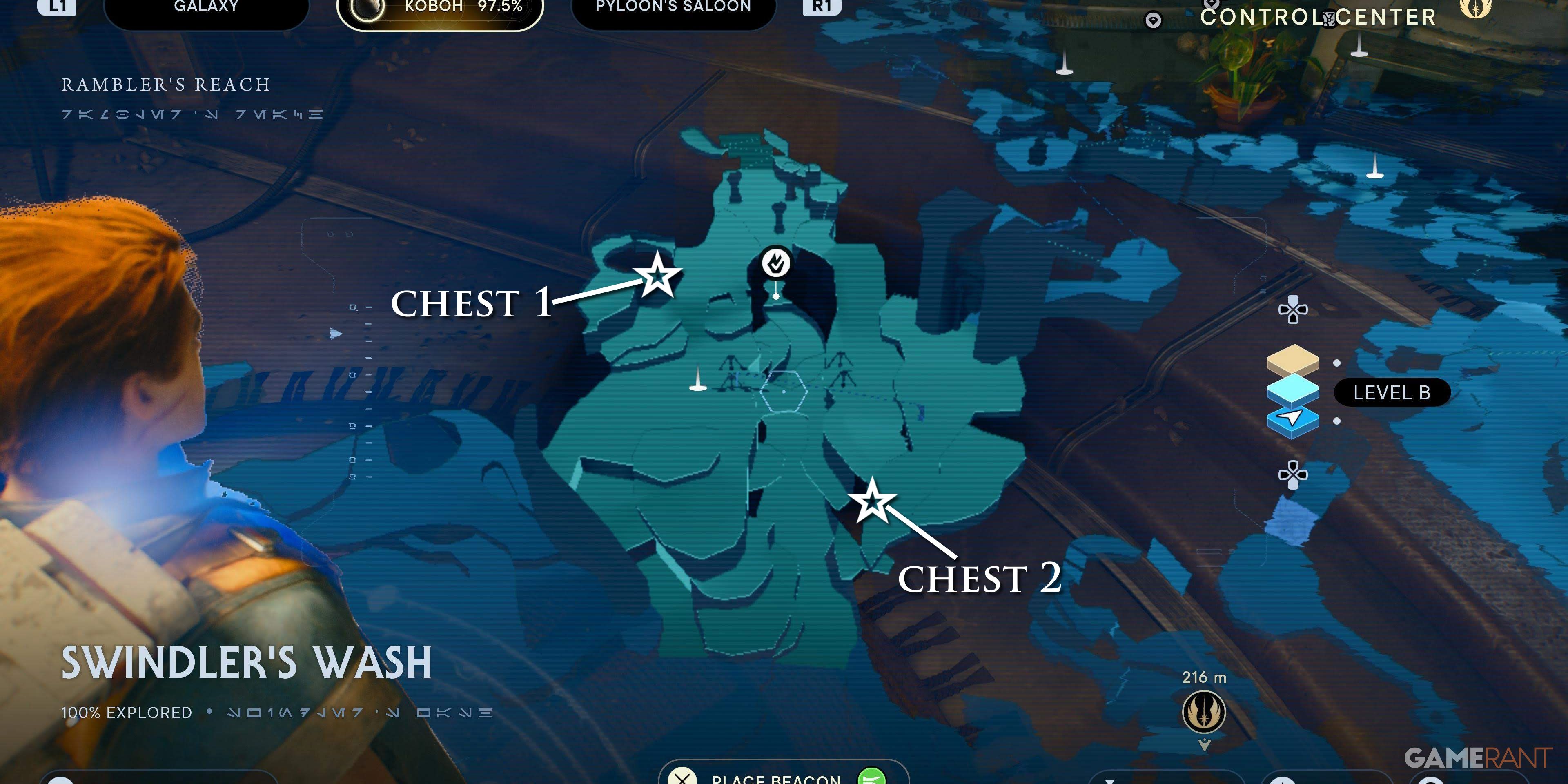 Star Wars Jedi: Survivor – All Koboh Chests: Rambler’s Reach