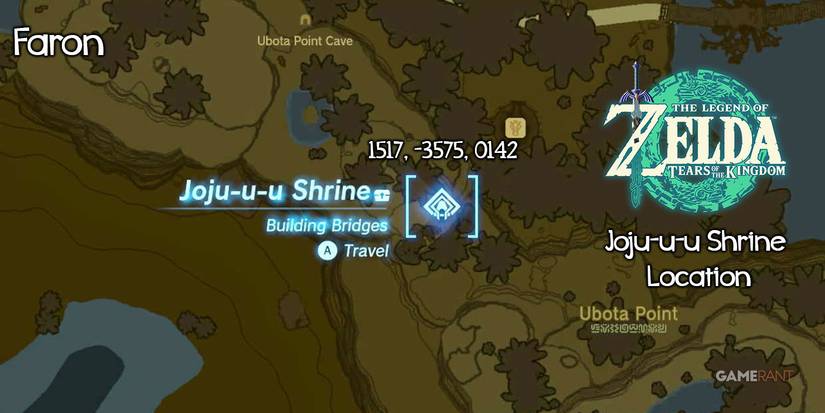 Zelda: Tears of the Kingdom - Joju-u-u Shrine Walkthrough (Building ...