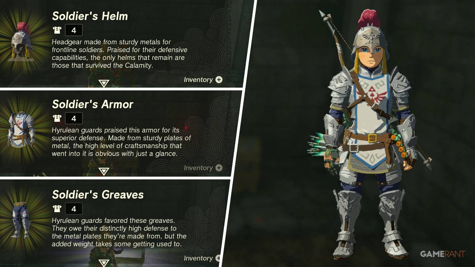 How to Get the Soldier's Armor Set in Zelda: Tears of the Kingdom