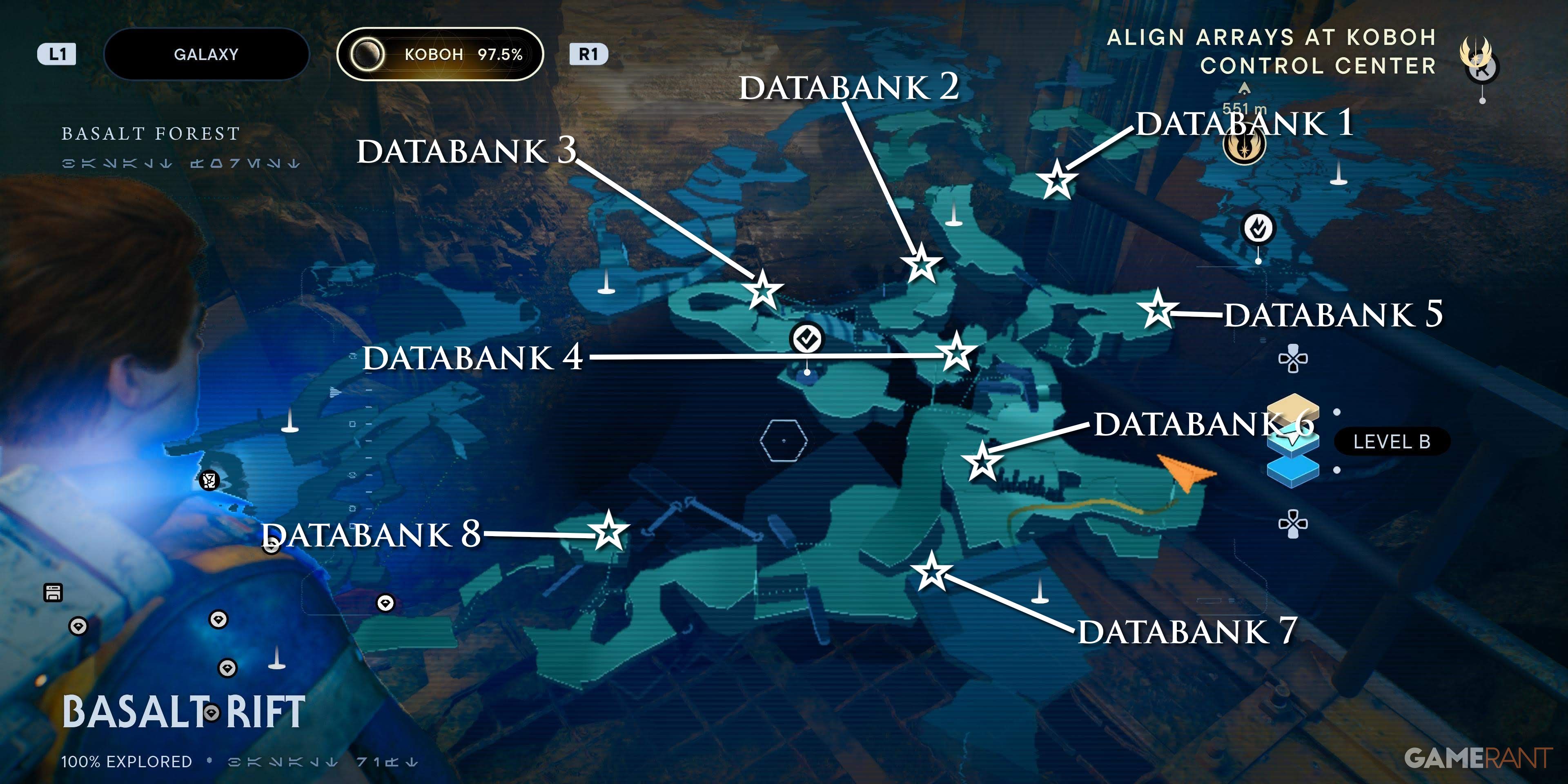 Star Wars Jedi: Survivor – All Koboh Databanks: Basalt Forest