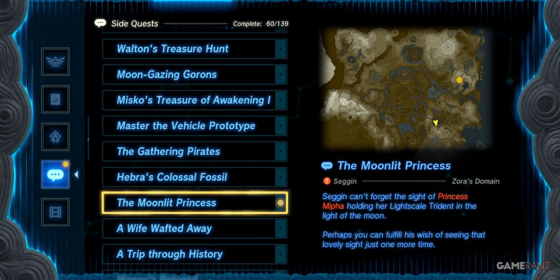 Zelda: Tears of the Kingdom - The Moonlit Princess Guide