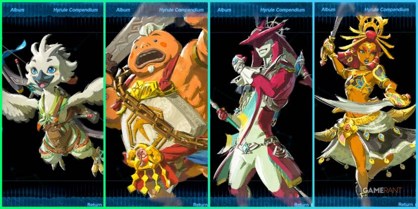 Zelda: Tears of the Kingdom - All Character Profiles